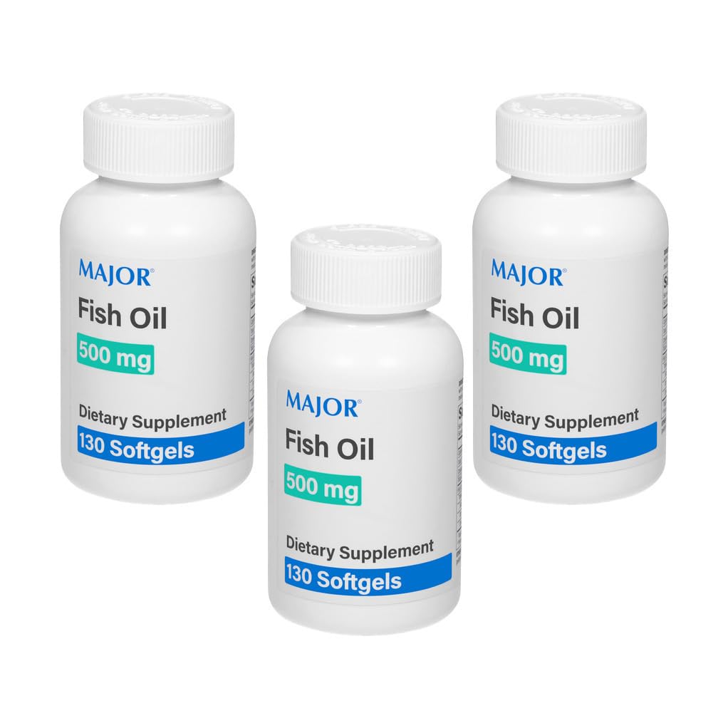 MAJOR fish oil 500 mg softgels