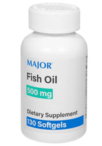 MAJOR fish oil softgels 500 mg