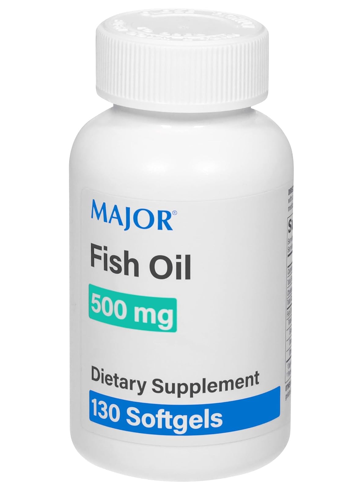 MAJOR fish oil softgels 500 mg