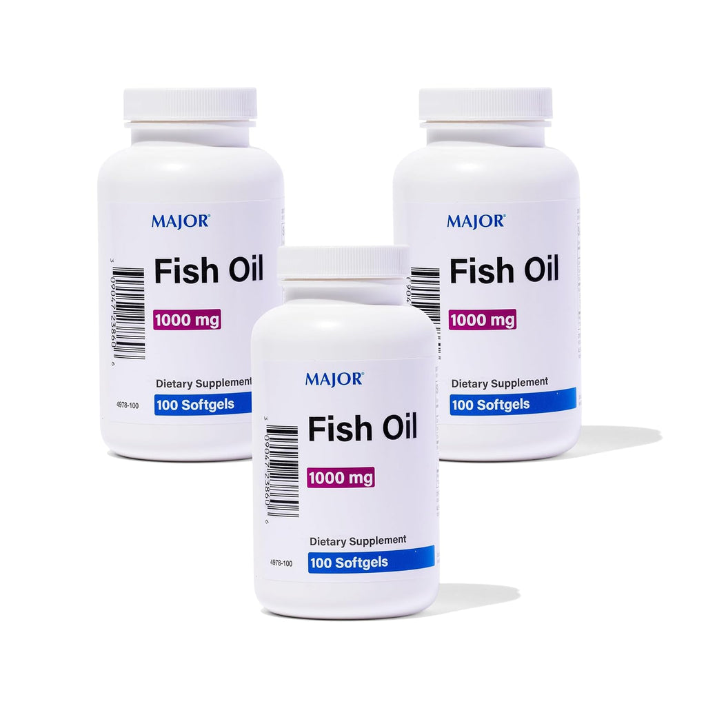 MAJOR fish oil softgels for heart health