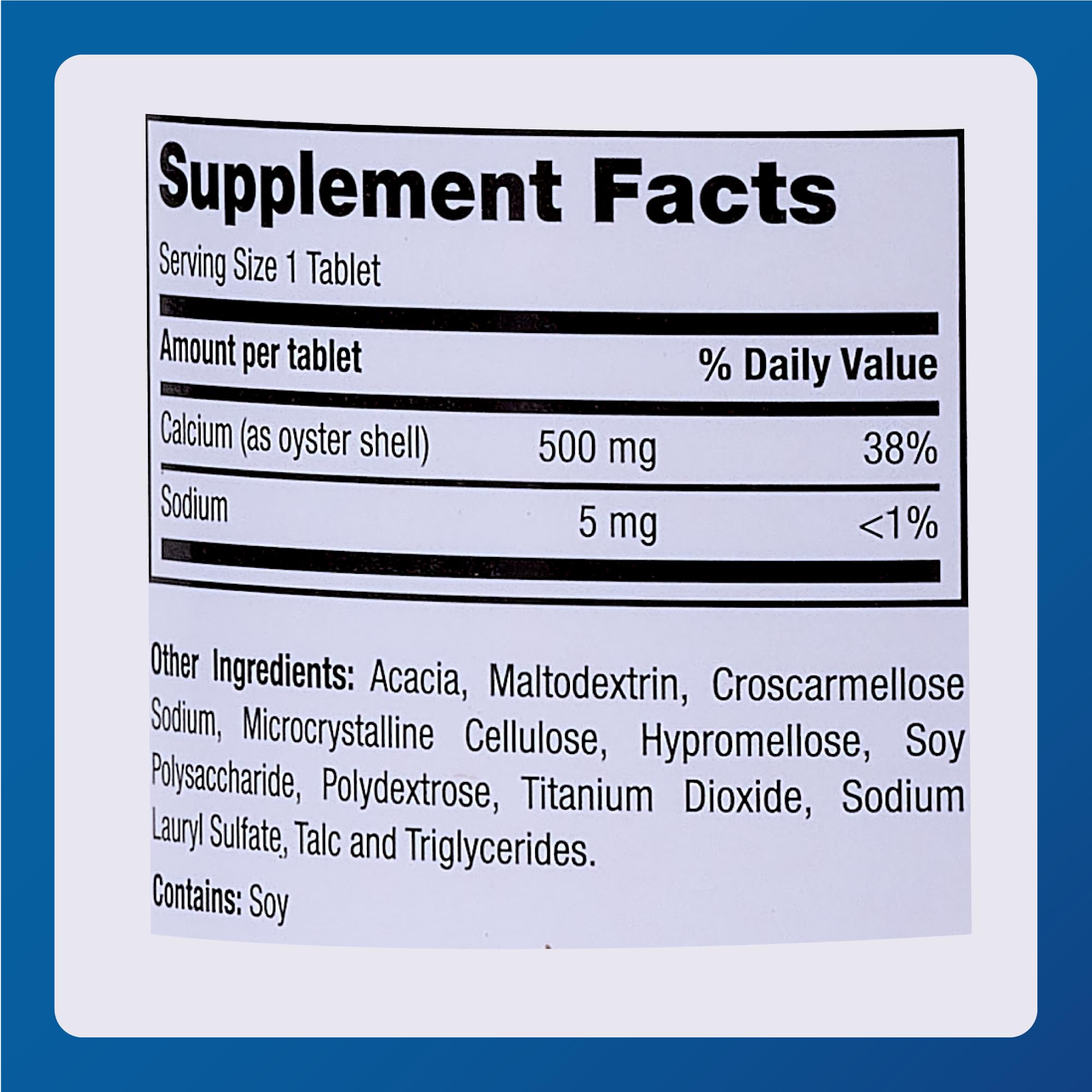 Major Oyster Shell for calcium intake