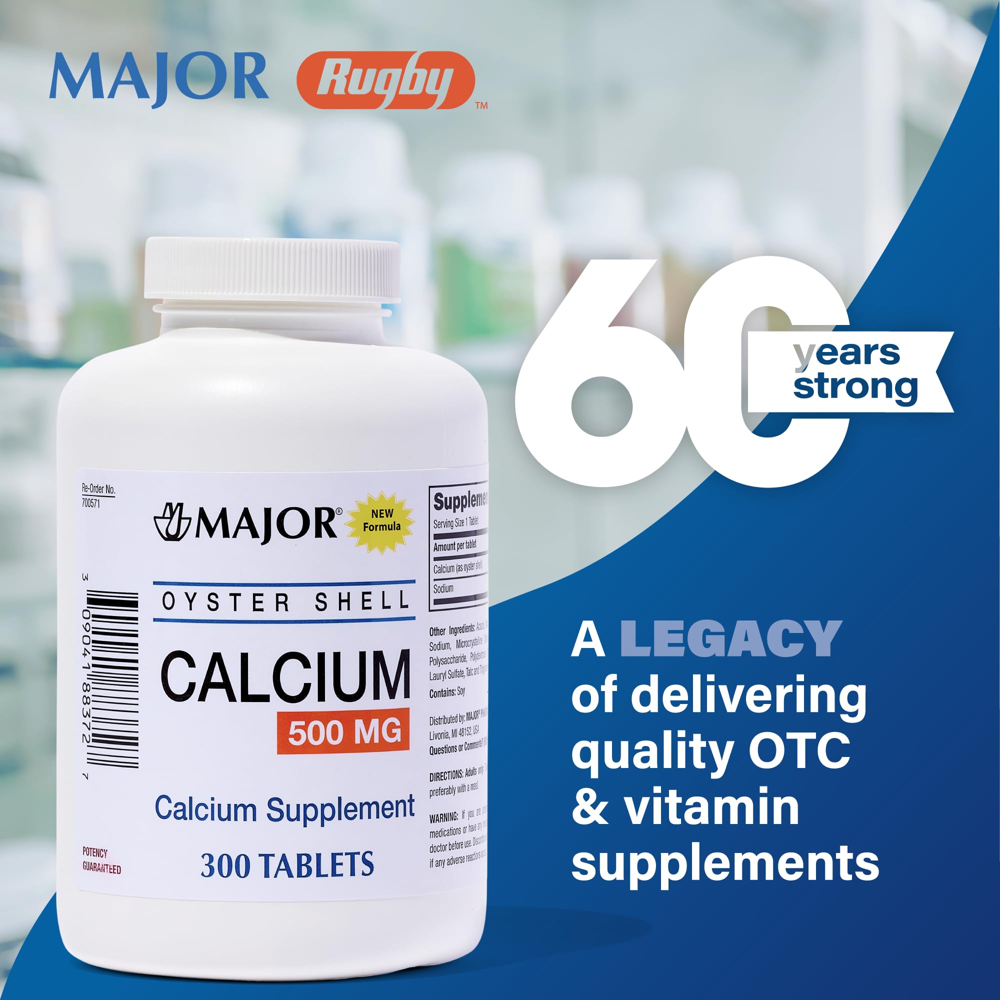 Major Oyster Shell for optimal calcium
