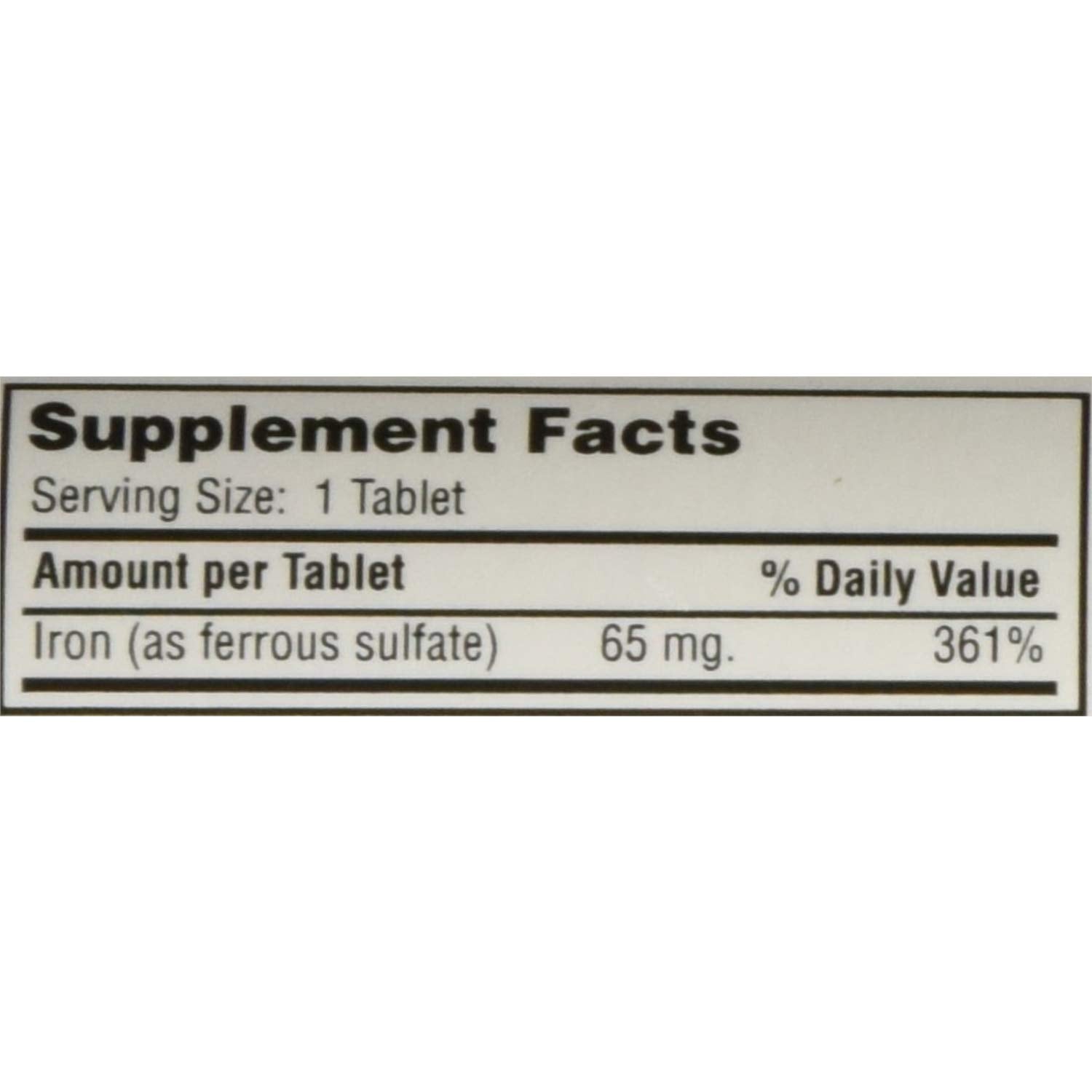 Major Pharmaceuticals iron for women
