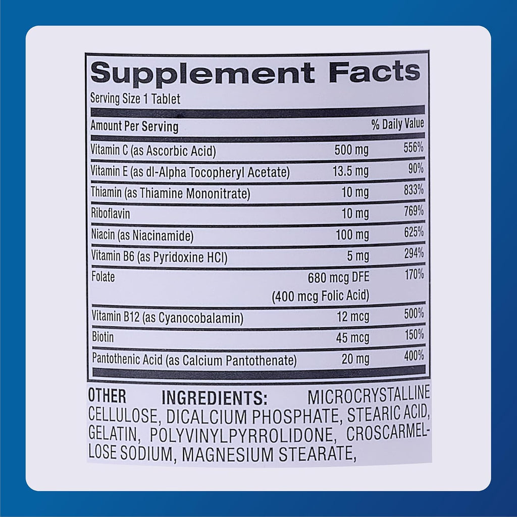 MAJOR Stress Formula multivitamins for mental clarity