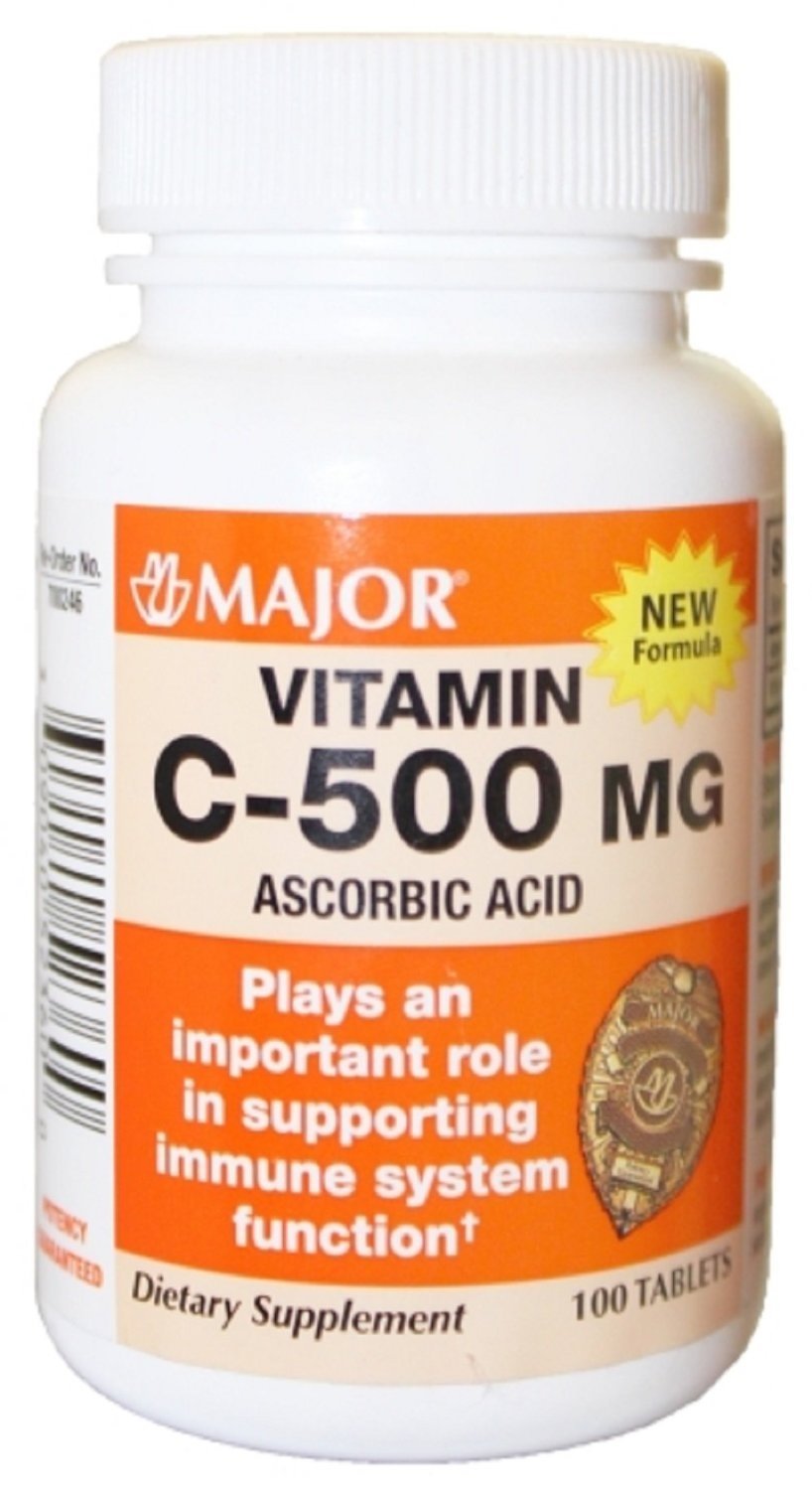 Major Vitamin C 500 mg tablets for immunity