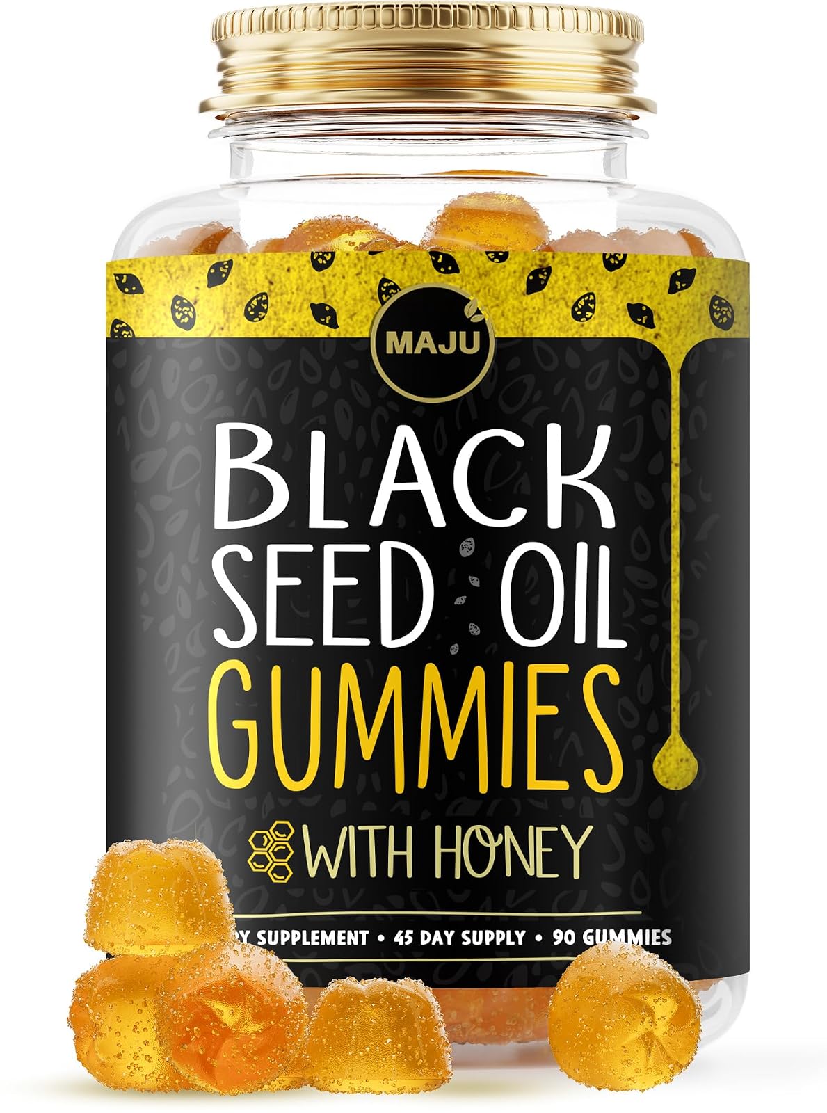 MAJU black seed oil gummies for wellness