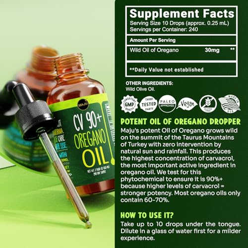 MAJU oregano oil for natural healing