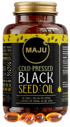 Maju Superfoods black seed oil capsules
