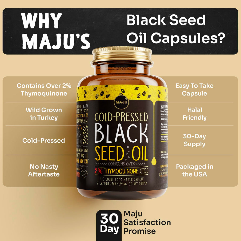 Maju Superfoods black seed oil extract