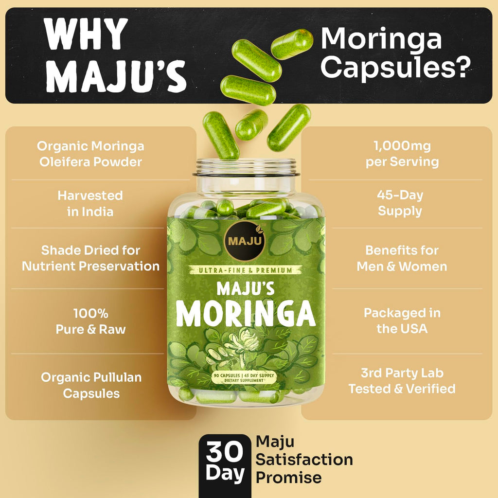 Maju Superfoods moringa for daily nutrition