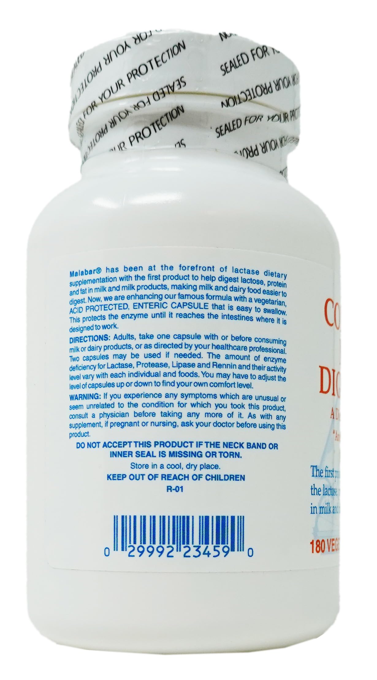Malabar Complete Milk vitamins for gut health
