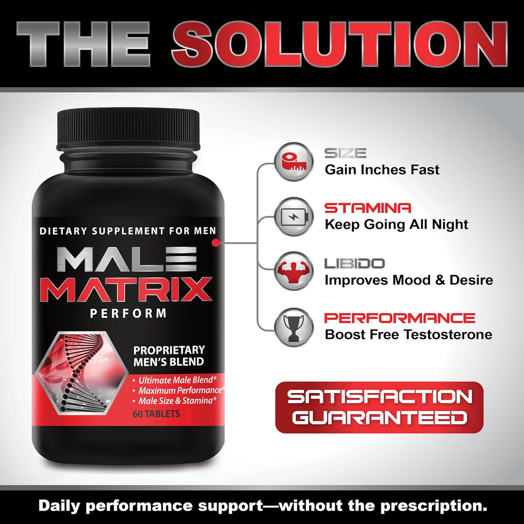 Male Matrix nutritional supplement for vitality