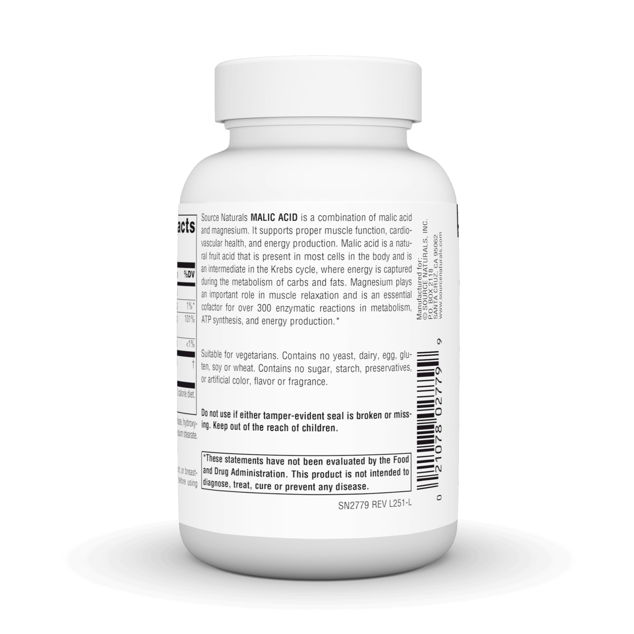 malic acid for enhanced performance