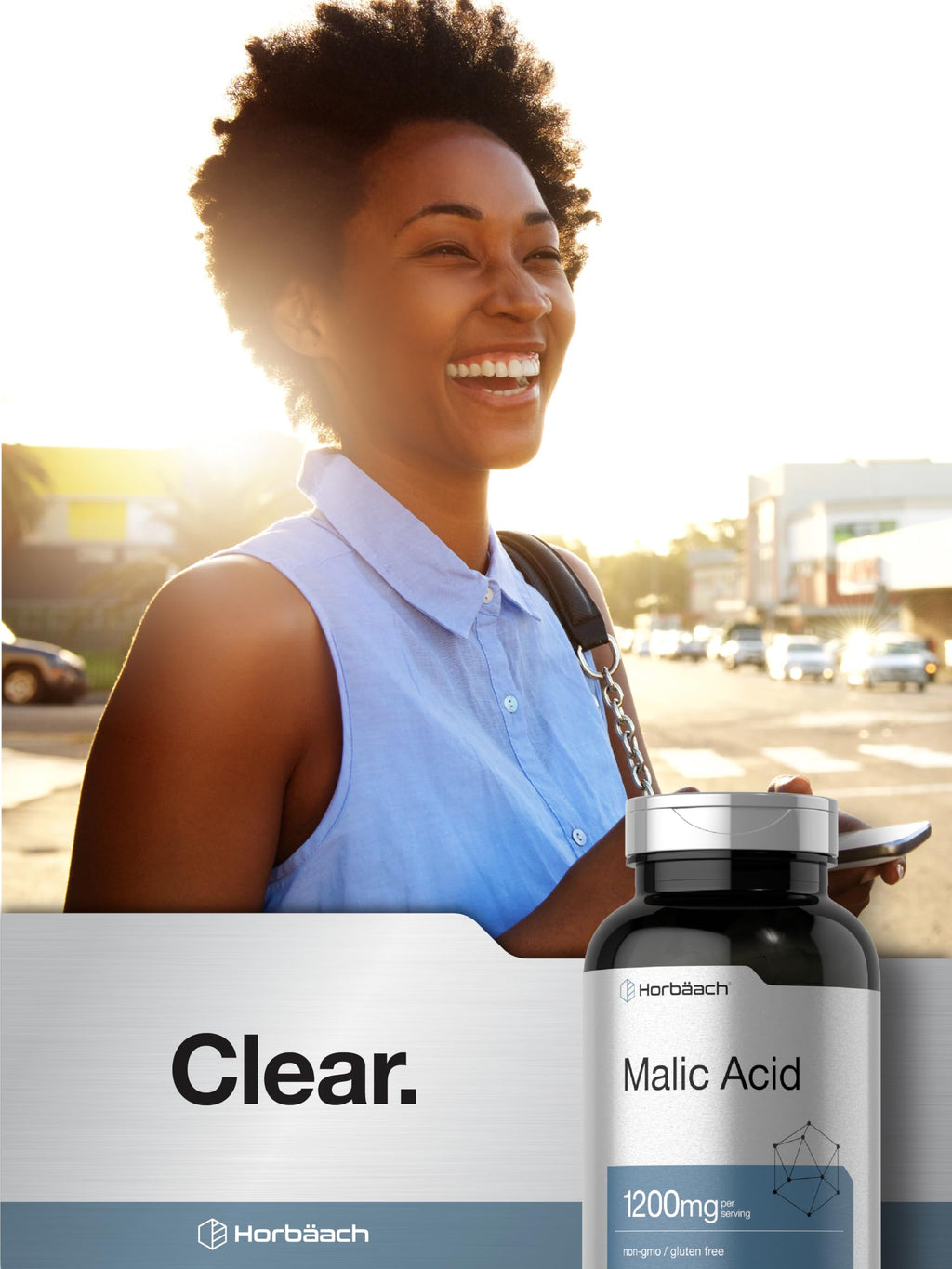 Malic acid for improved health benefits