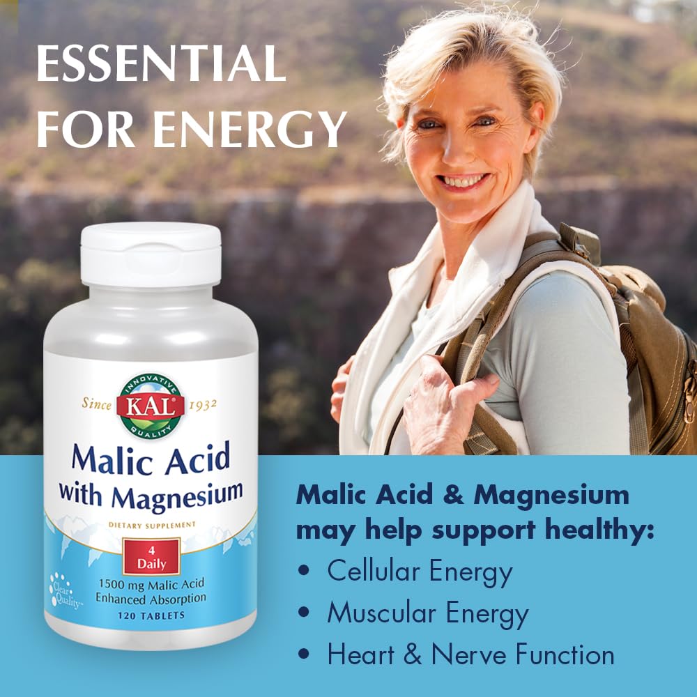 Malic acid with magnesium benefits