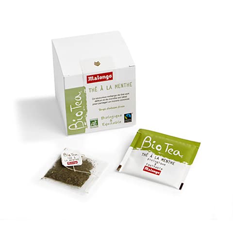 Malongo organic green tea box