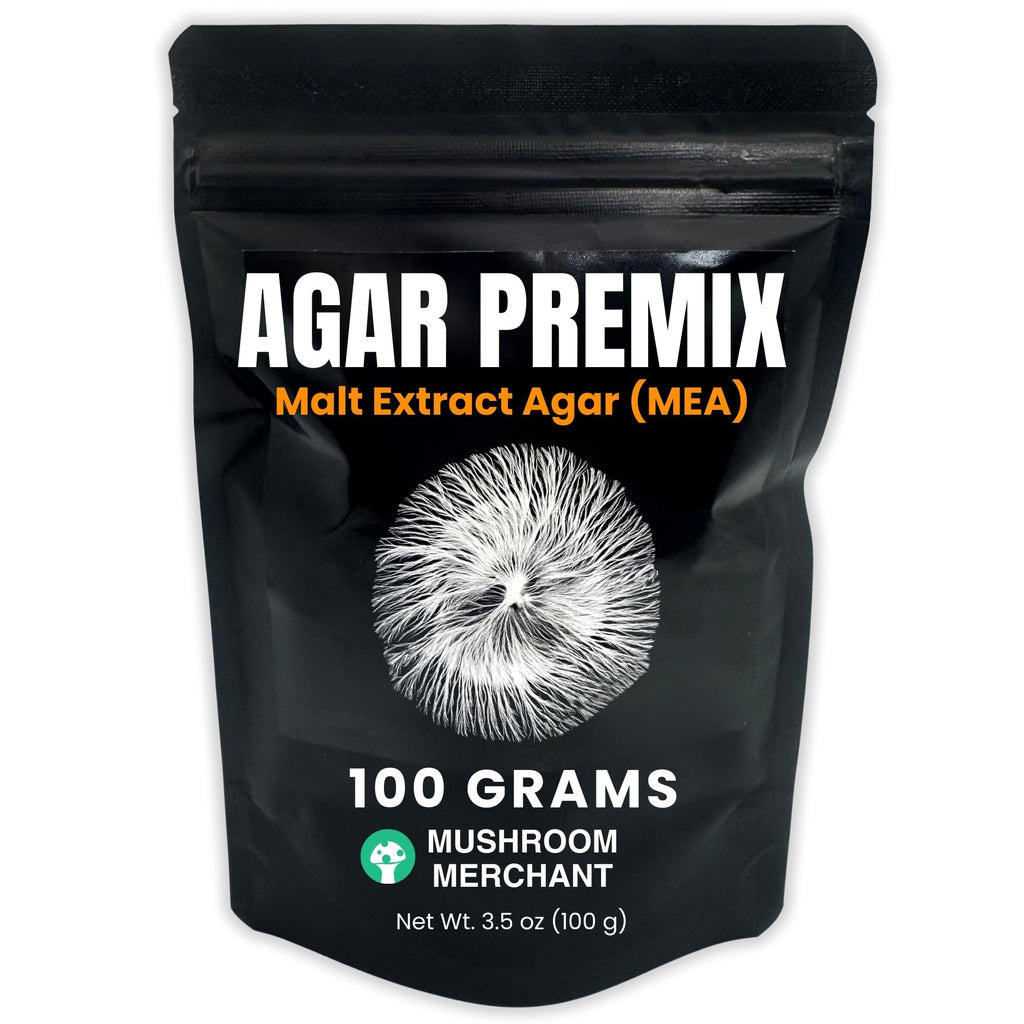 Malt extract agar for mushroom cultivation