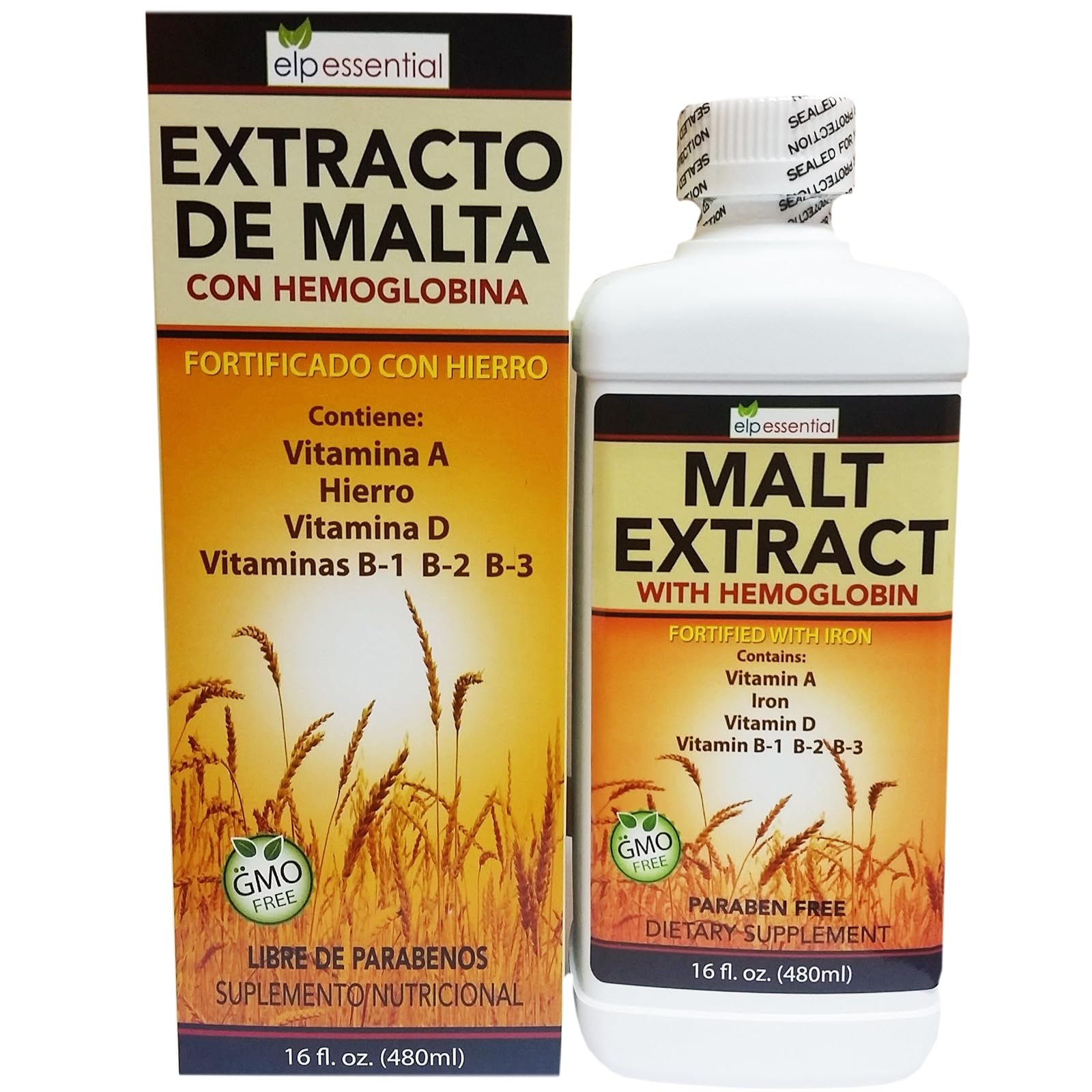 Malta extract multivitamins for energy