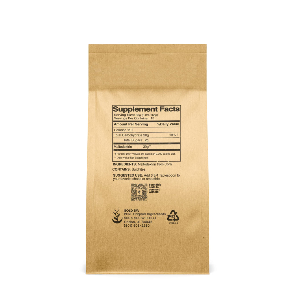 maltodextrin ideal for cooking