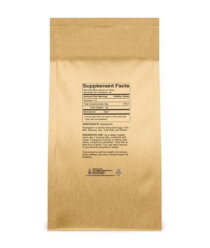 Maltodextrin powder for multivitamins supplement