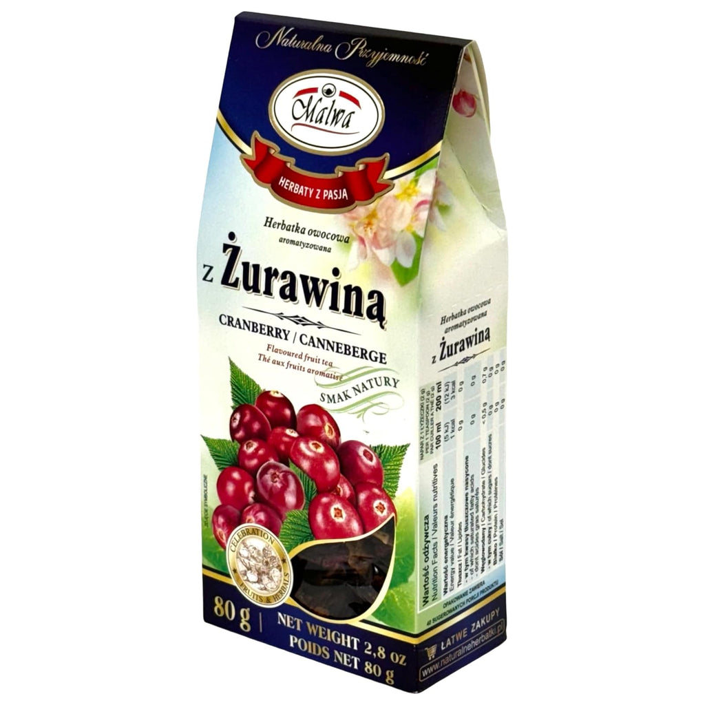 Malwa cranberry tea herbal infusion