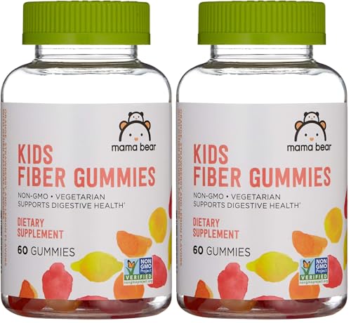 Mama Bear kids fiber gummies orange flavour