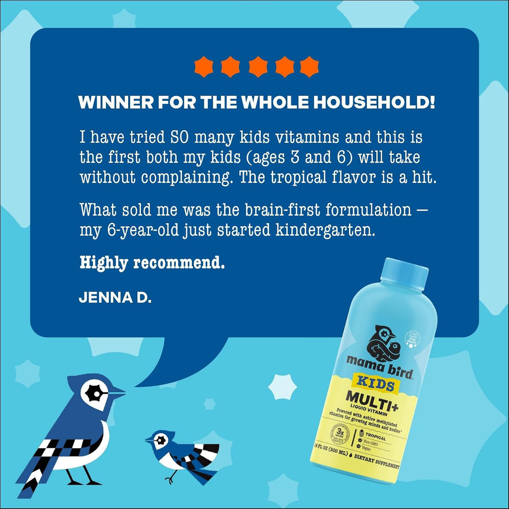 Mama Bird liquid vitamins for immunity