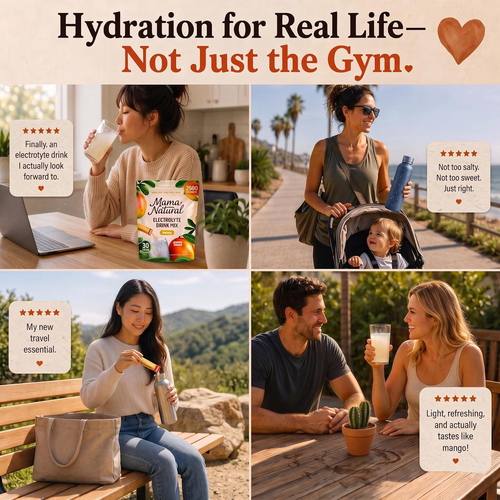 Mama Natural hydration electrolyte mix