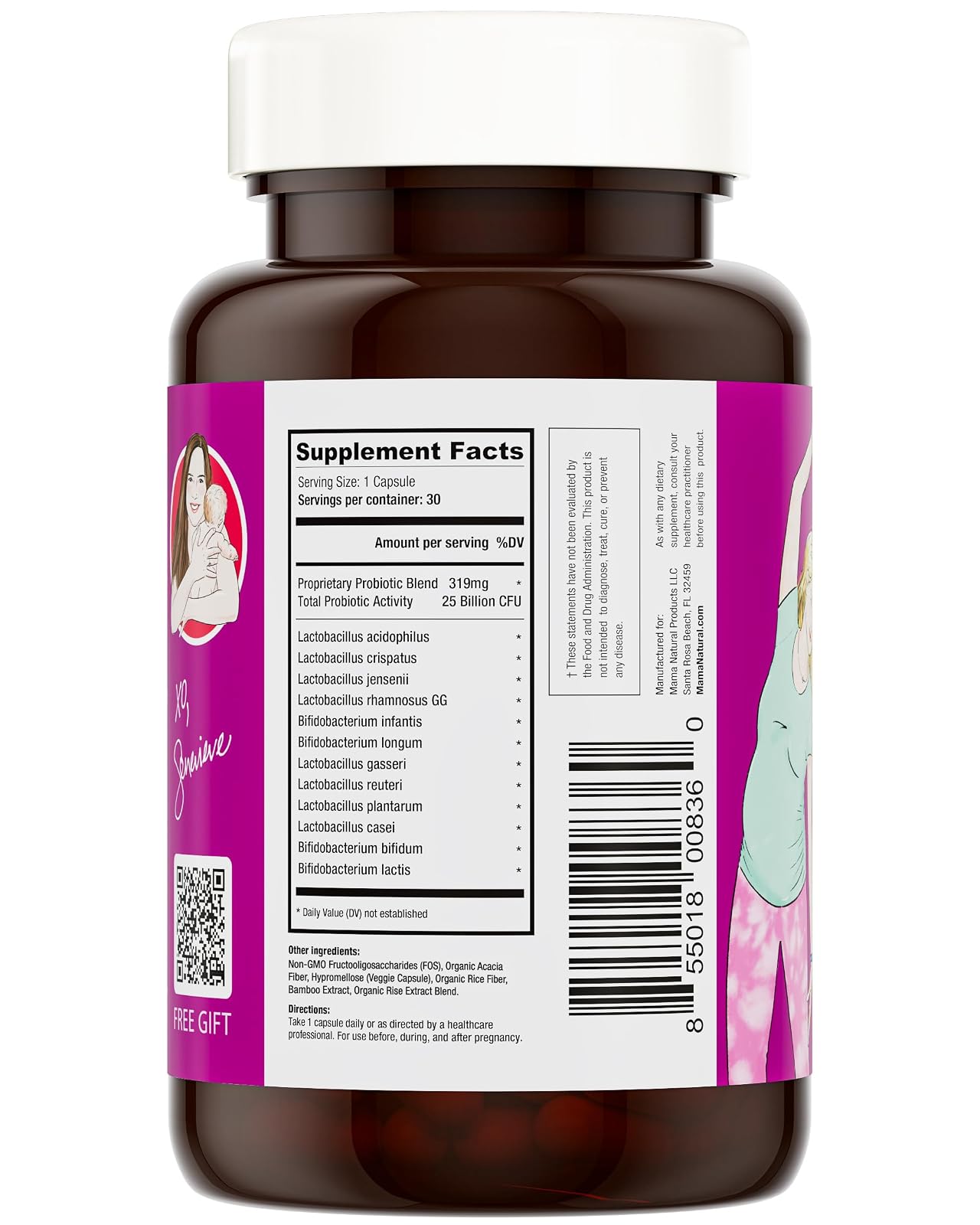 Mama Natural prenatal digestive support