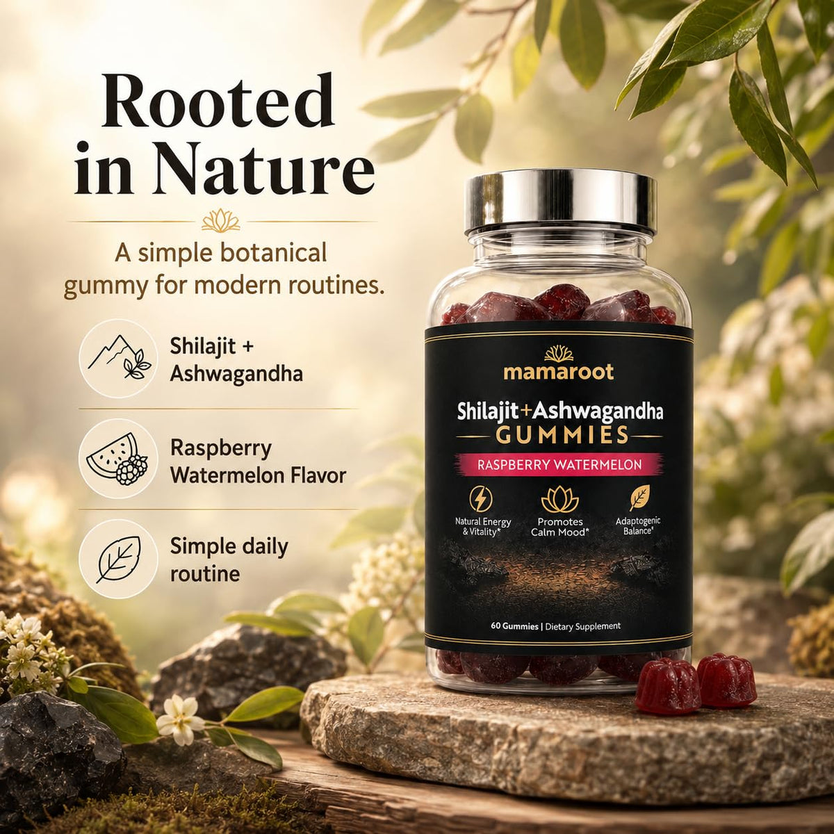 Mamaroot ashwagandha gummy benefits