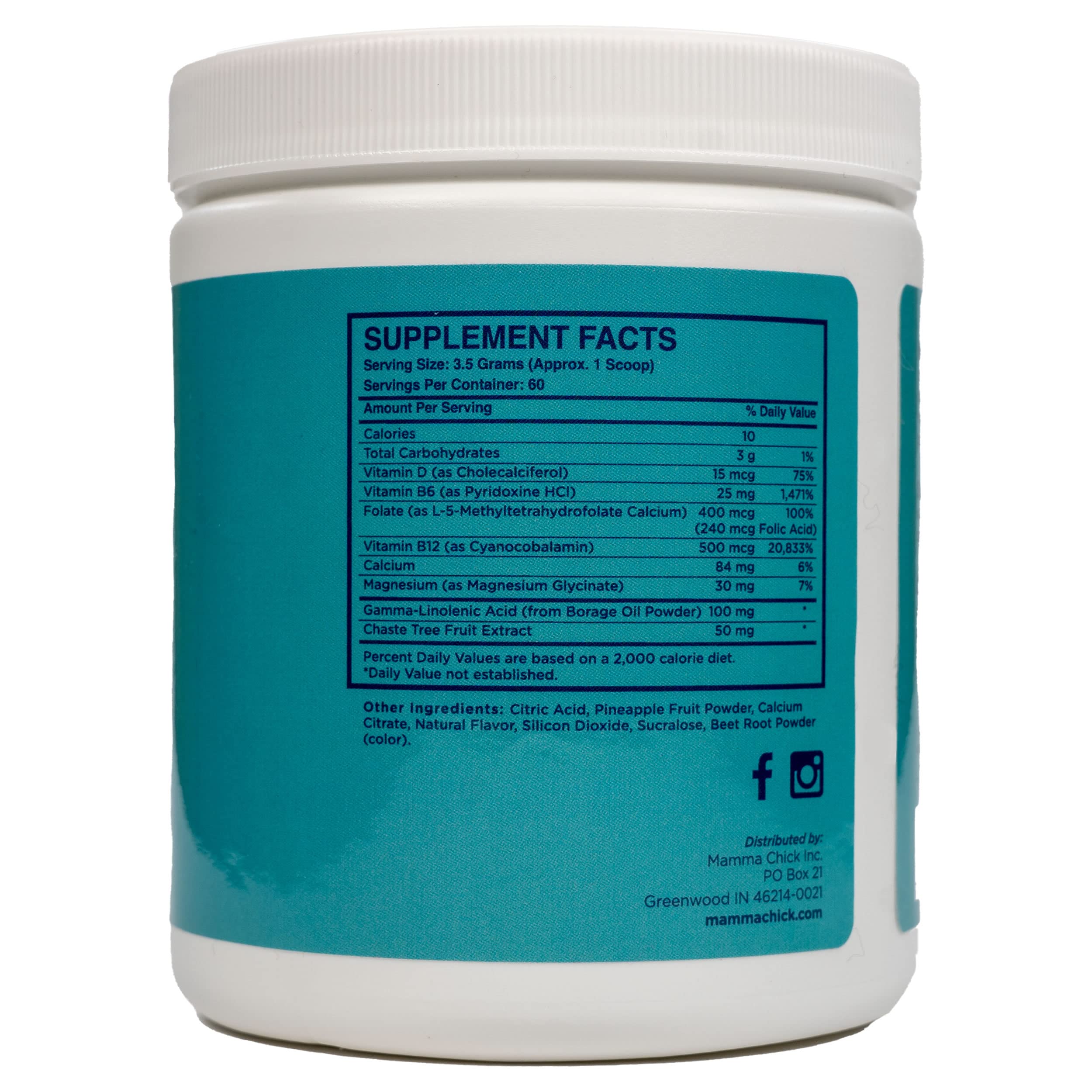 Mamma Chick vitamin supplements for women