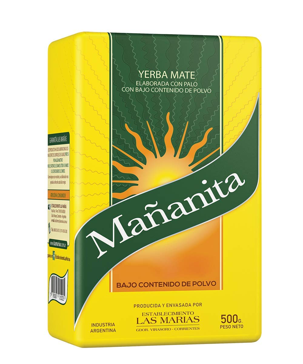 Mañanita yerba mate powder for energizing tea