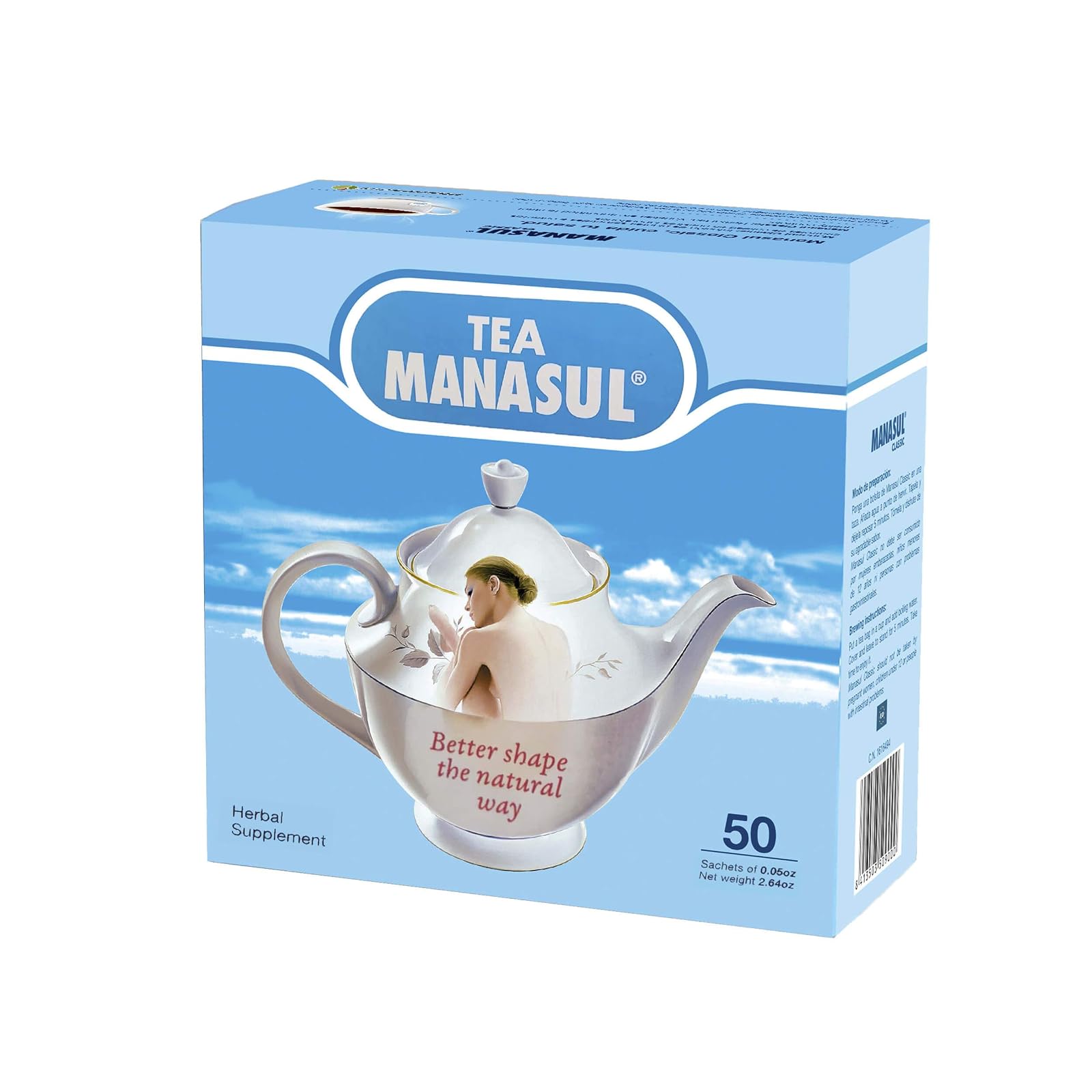 Manasul herbal tea sachets for relaxation