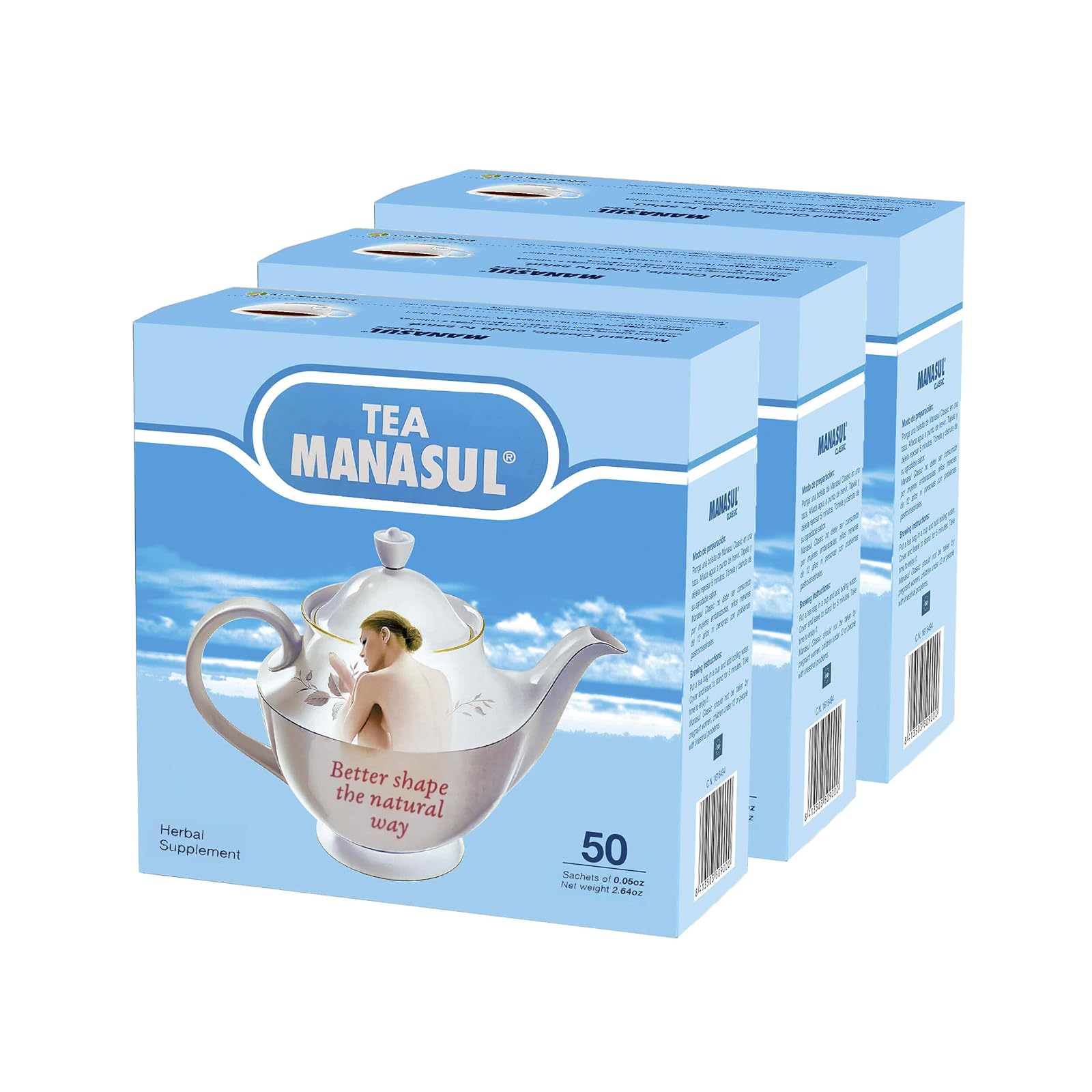 Manasul herbal tea sachets pack