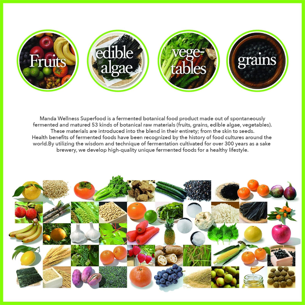 Manda Koso prebiotic for energy boost