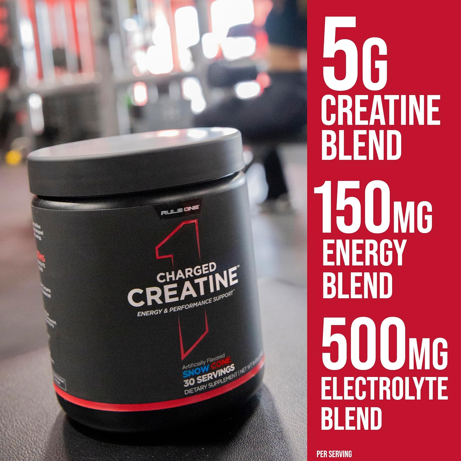 Mandarin mango flavored creatine supplement