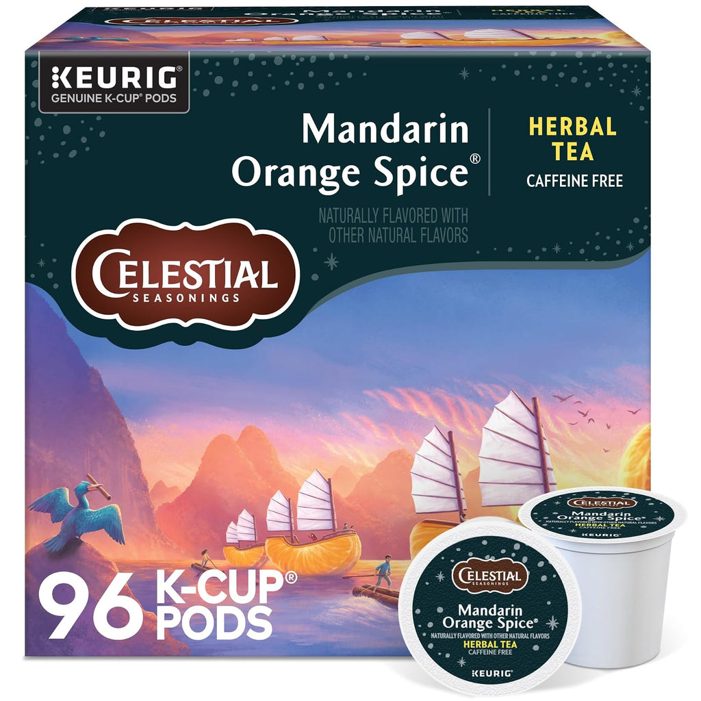 Mandarin Orange Spice herbal tea K-Cups