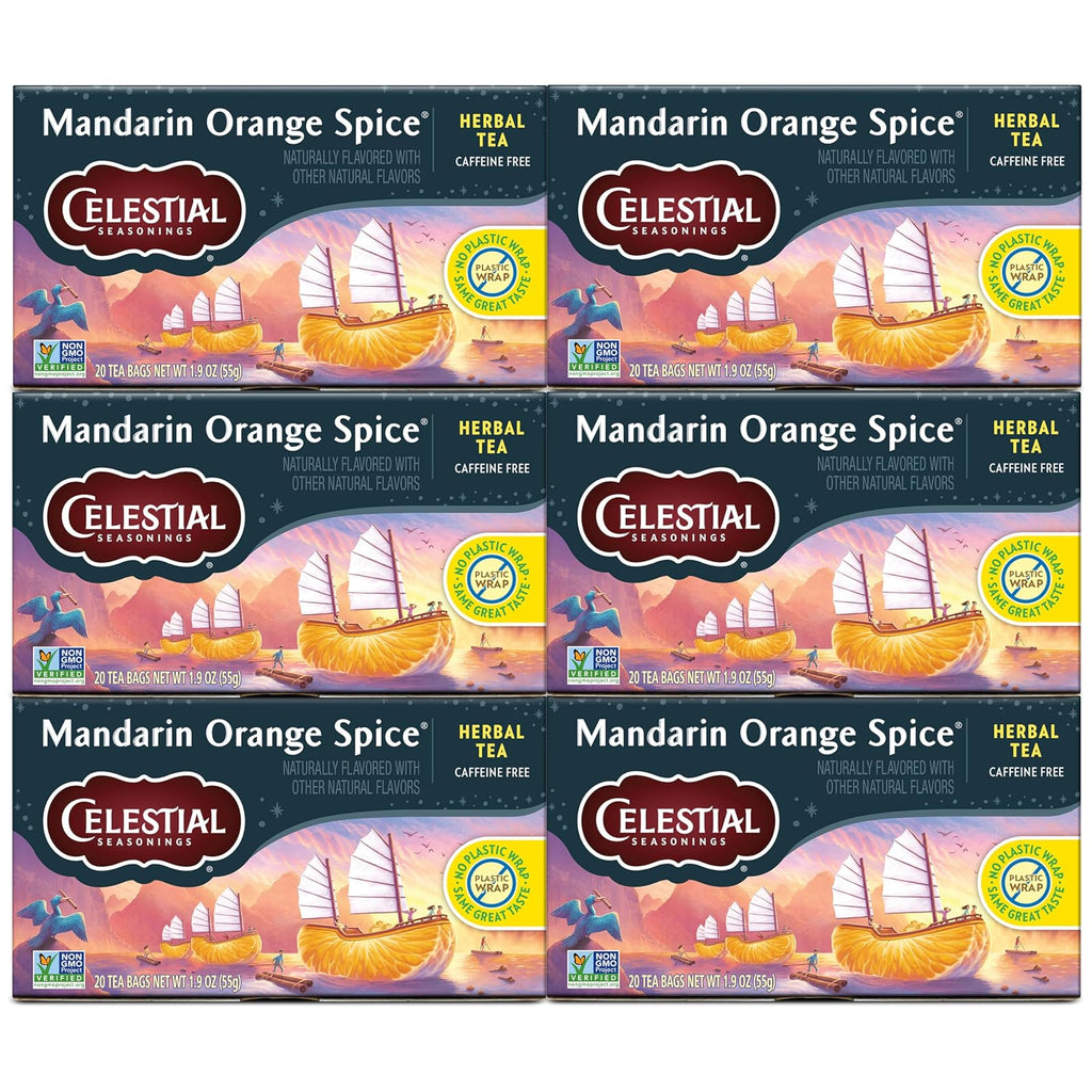 Mandarin orange spice herbal tea