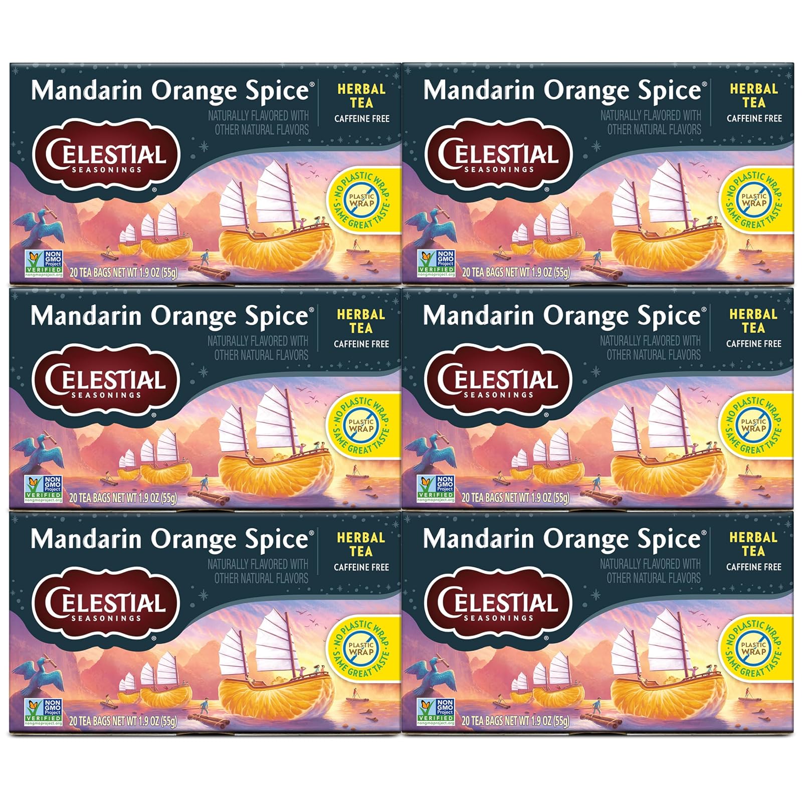 Mandarin orange spice herbal tea