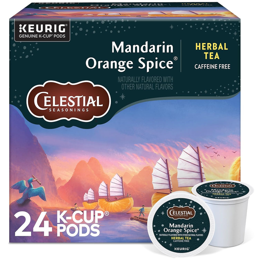 Mandarin orange spice herbal tea