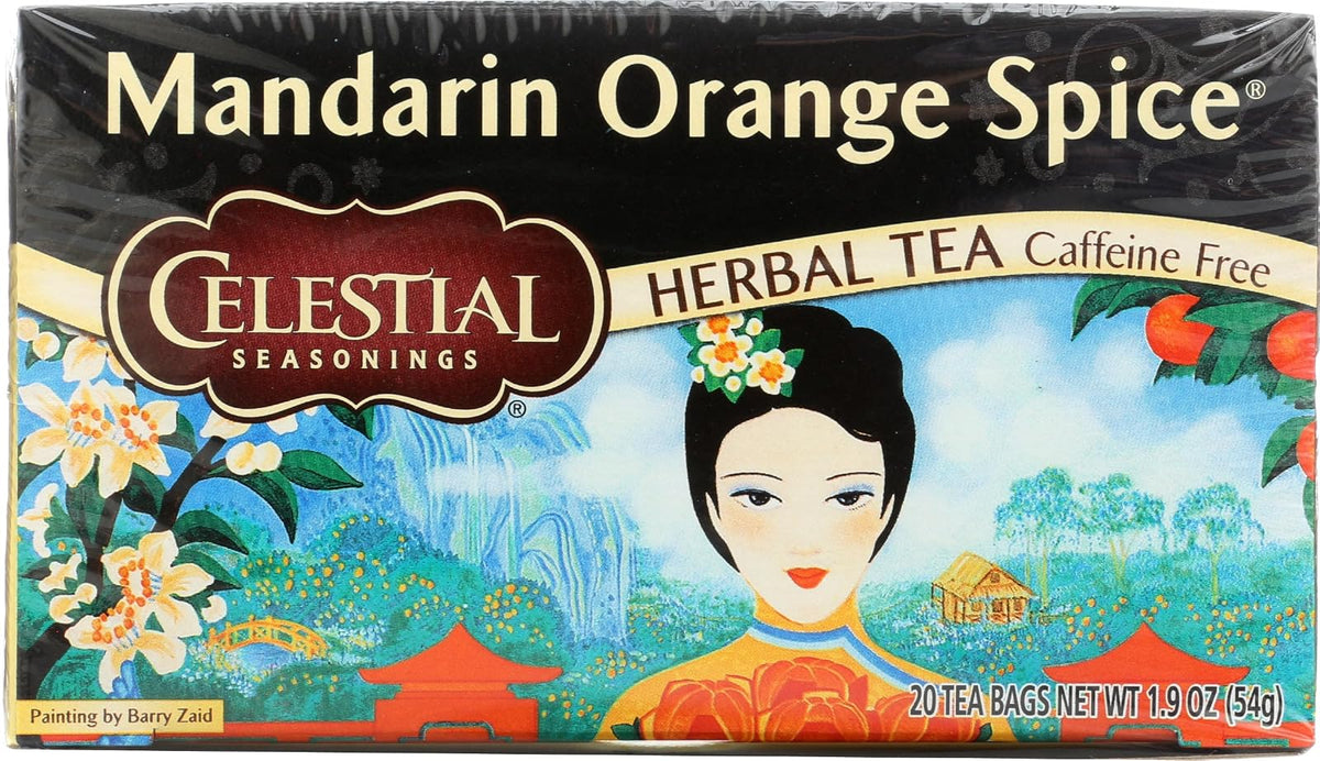 Mandarin orange spice herbal tea