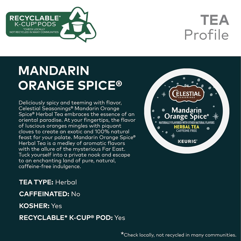 Mandarin Orange Spice tea for relaxation