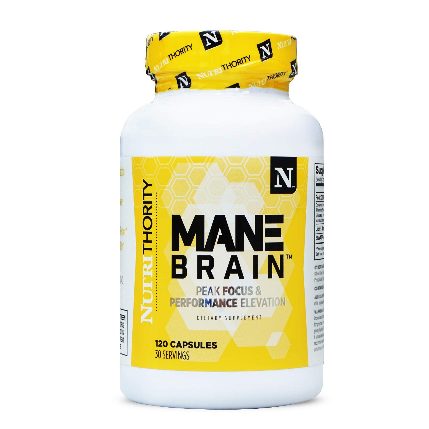 Mane Brain Peak mushrooms for focus
