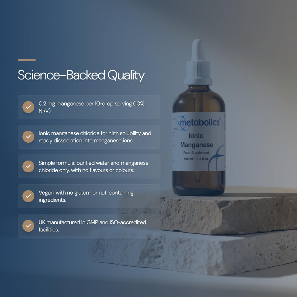 Manganese liquid for enhanced vitality