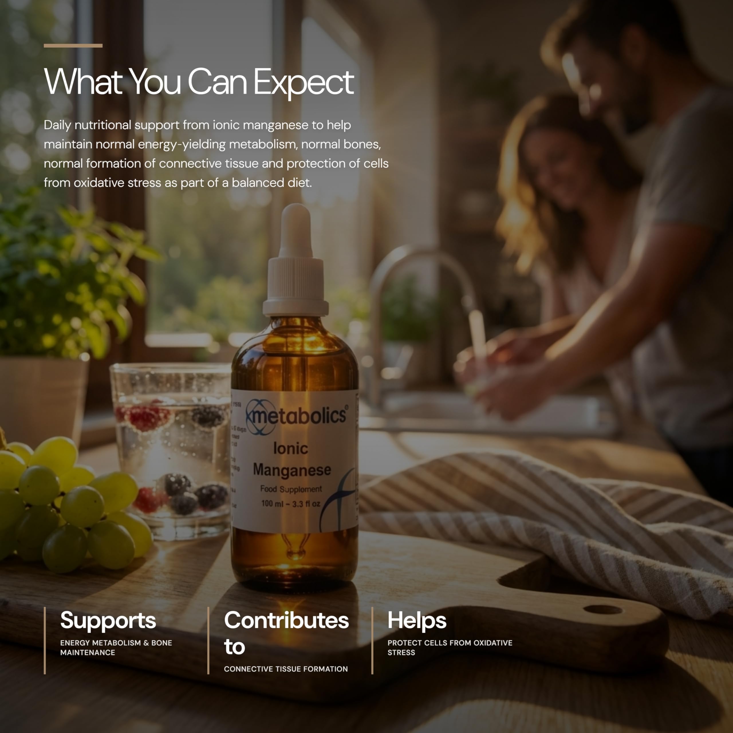 Manganese supplement for cognitive support