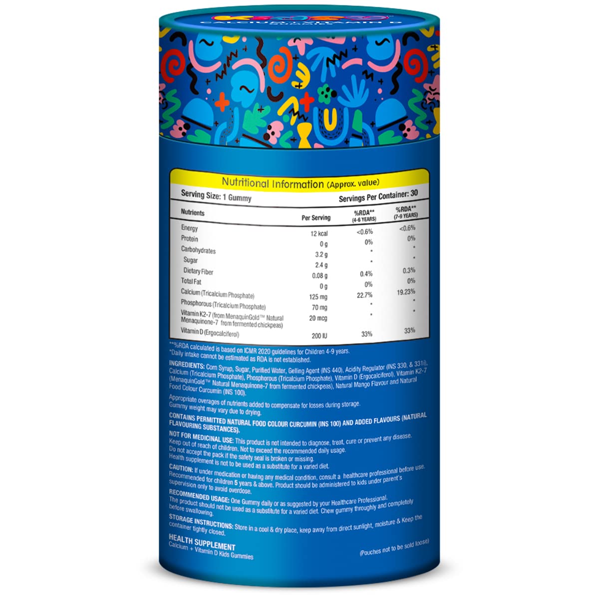 Mango chewable vitamins for kids