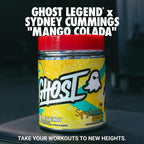 Mango Colada pre-workout flavour