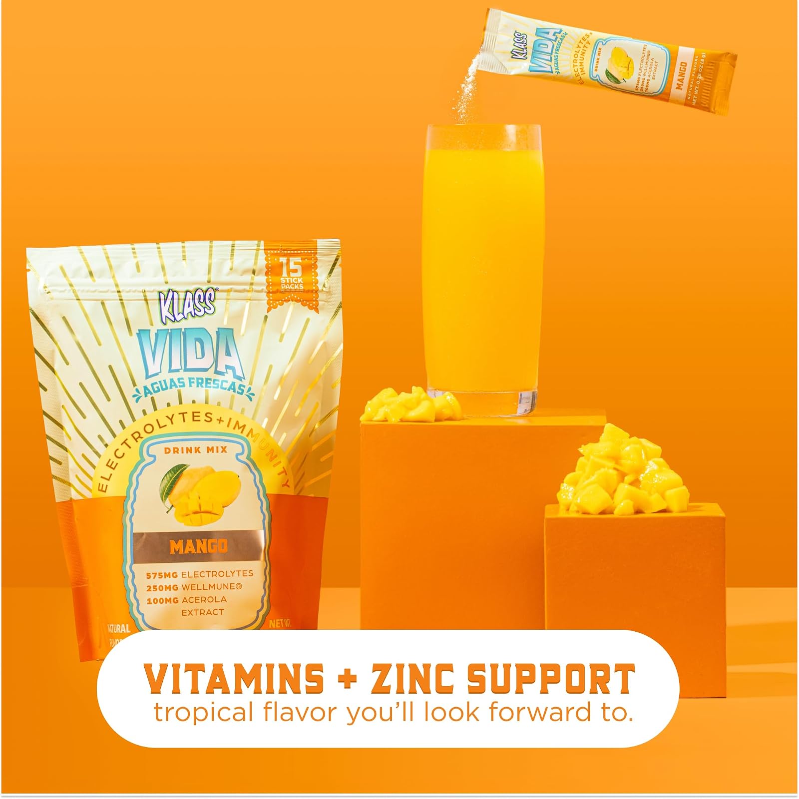 mango electrolyte mix for active lifestyle