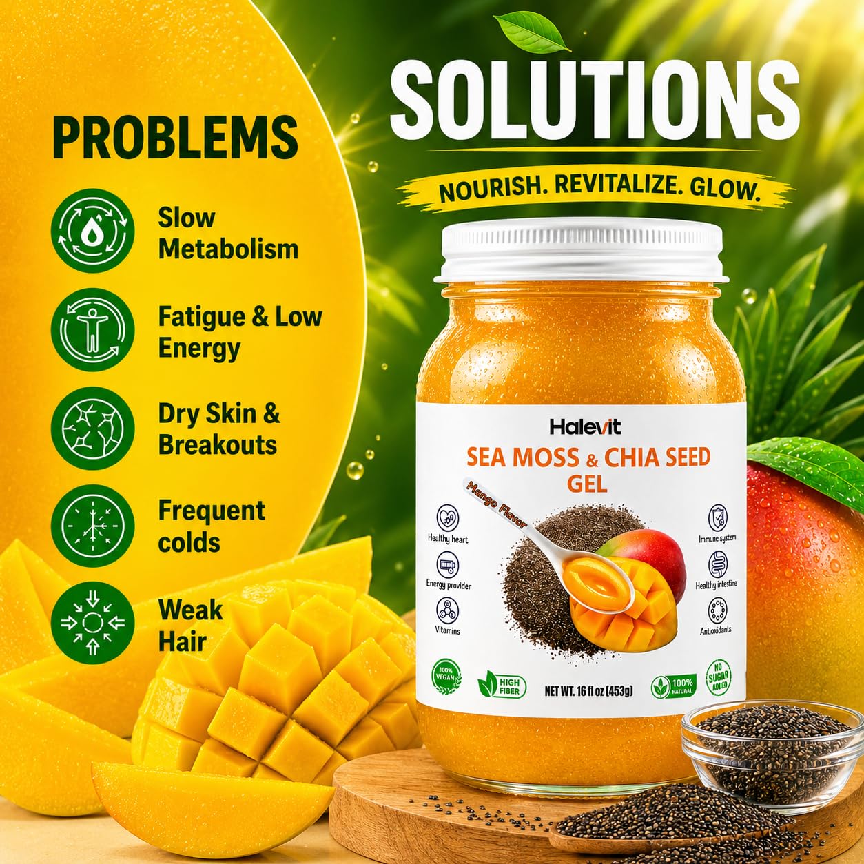 mango flavored herbal supplement