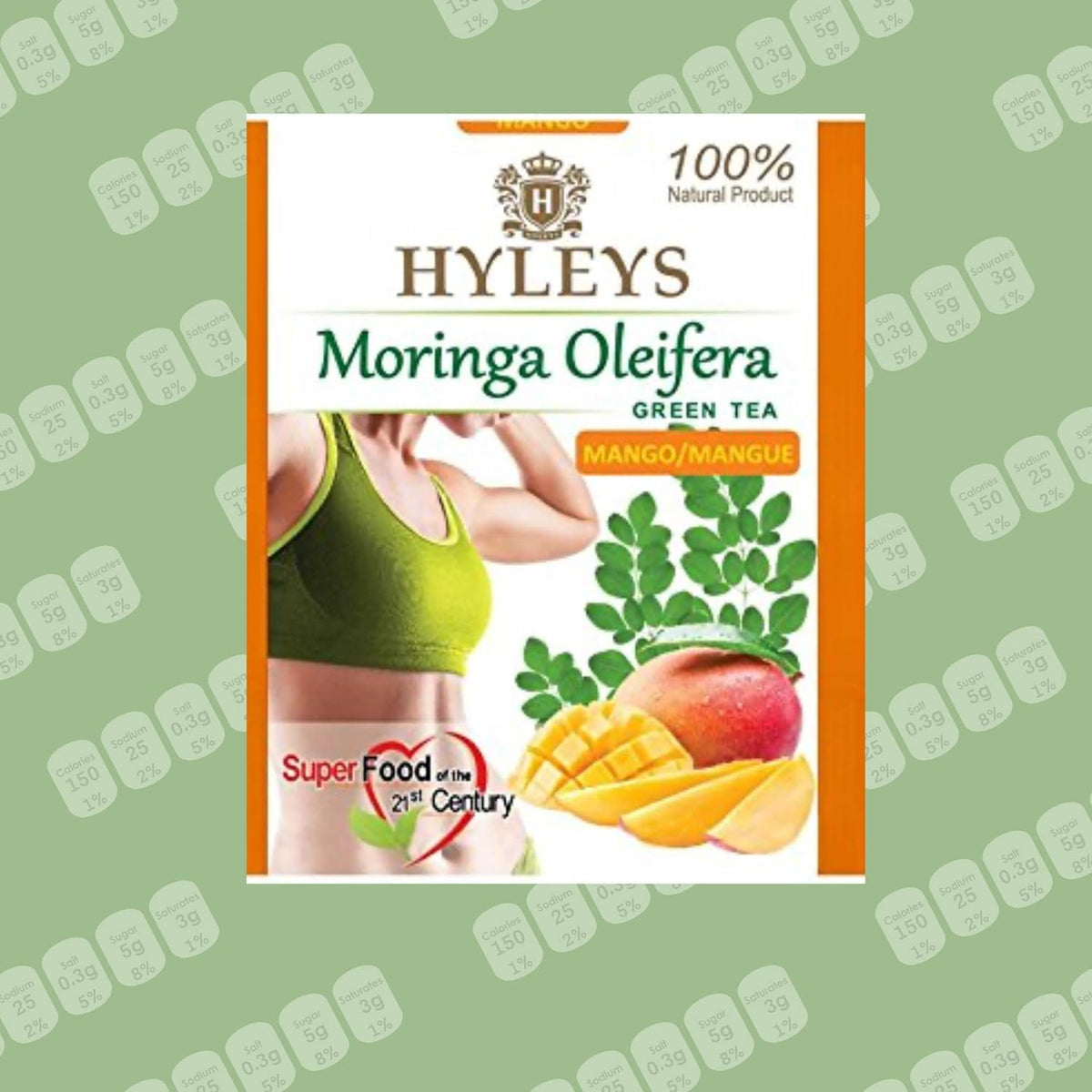 Mango flavored herbal tea